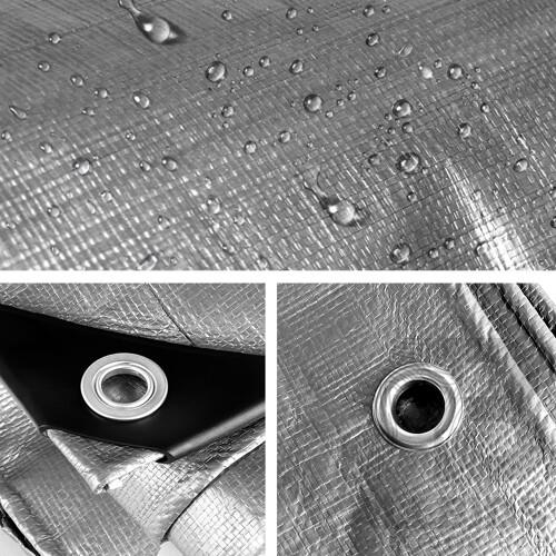 Heavy Duty Plastic Tarpal ,Silver, 200 gsm , Made in Korea,100% ...