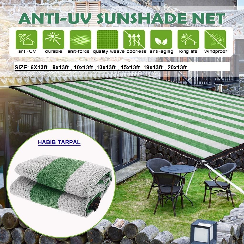 Green/white Sun Shade Net,High Quality, 90% Sun Protection Shade Net UV ...