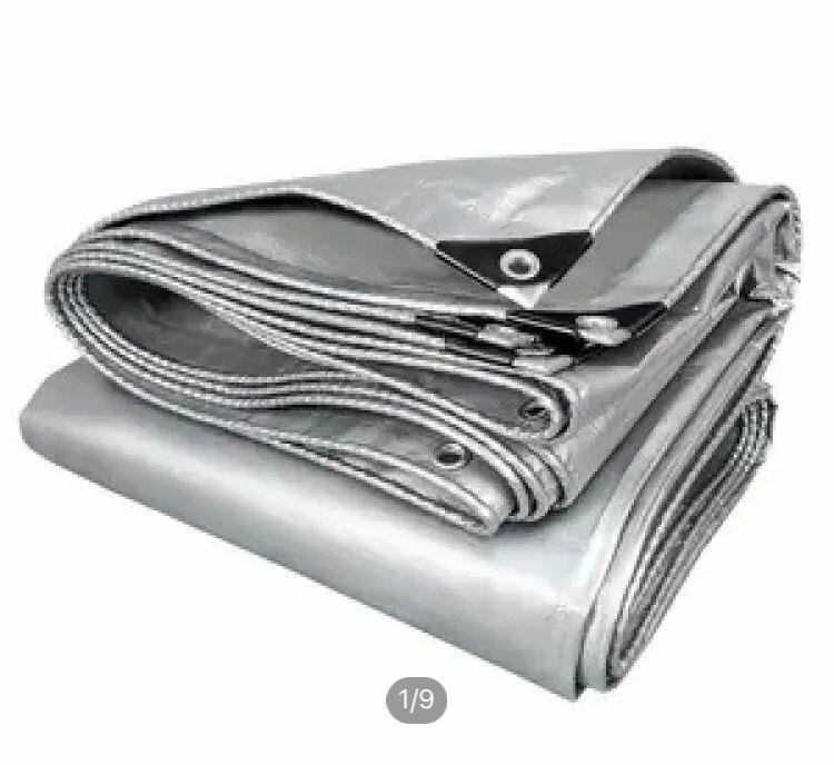 Heavy Duty Plastic Tarpal ,Silver, 200 gsm , Made in Korea,100% Waterproof+Heatproof,Sun proof ...