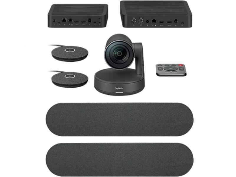 Logitech RALLY PLUS - UHD 4K Conference Camera System with Speaker and ...