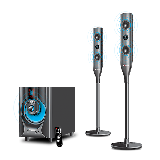 AUDIONIC REBORN RB-95 2.1 Channel Speaker Home Theater in Pakistan for ...