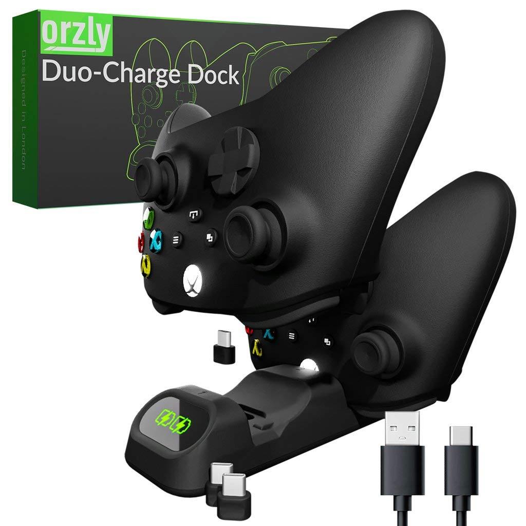 Orzly Xbox Series X|S Controller Charger Twin Docking Station USB Type ...