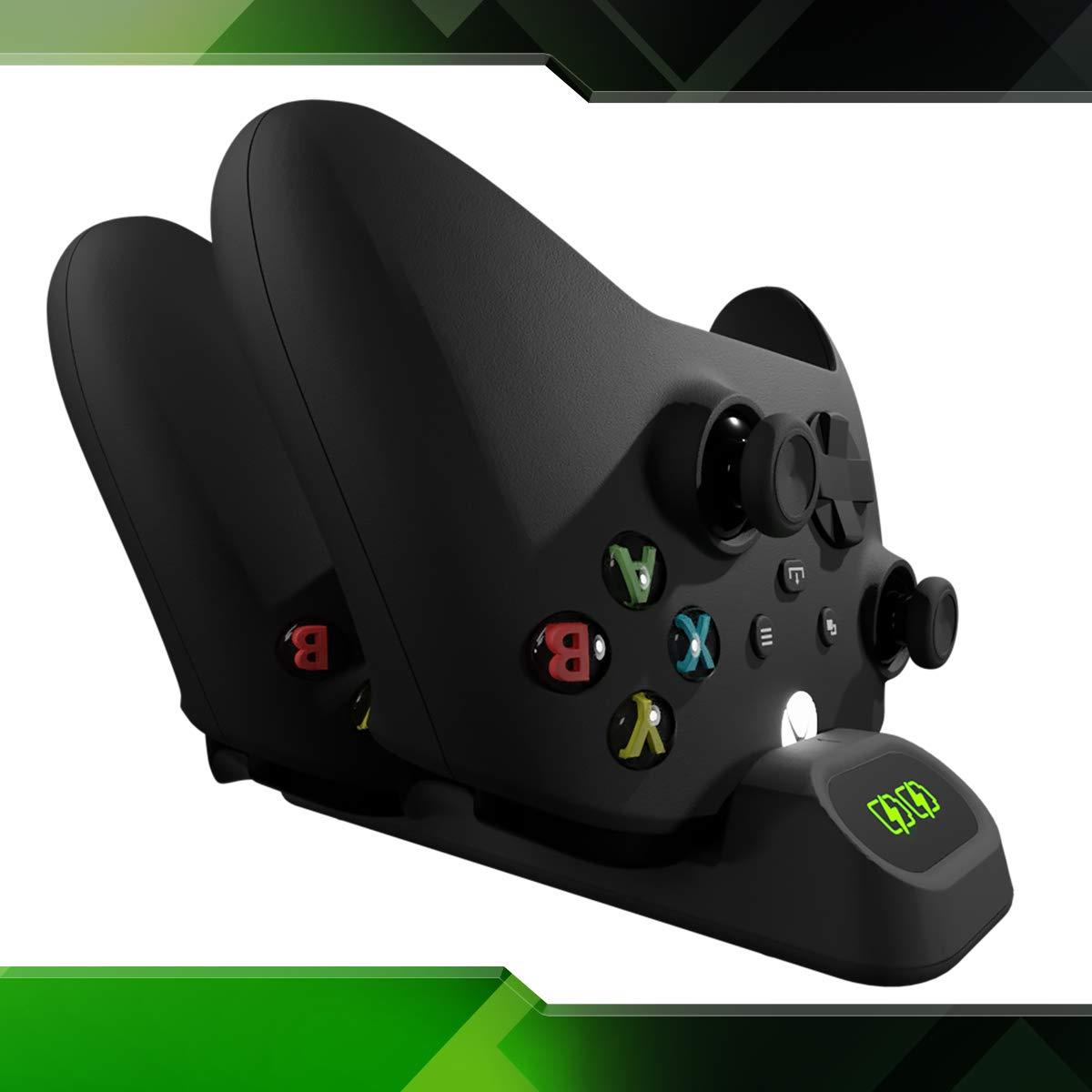 Orzly Xbox Series X|S Controller Charger Twin Docking Station USB Type ...