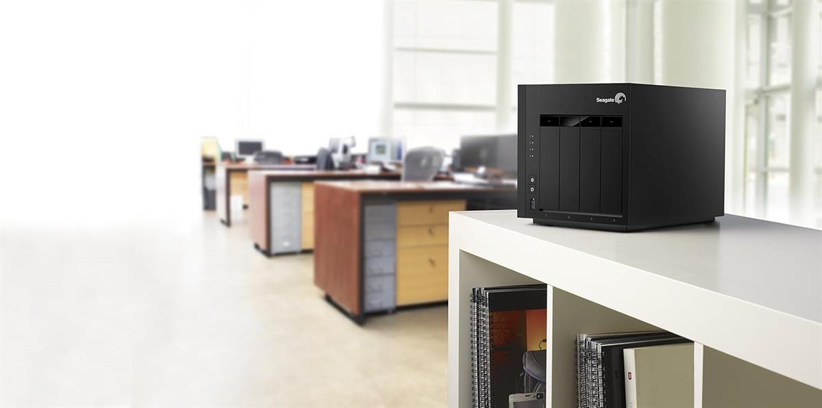 Seagate NAS 4-Bay Diskless Network Attached Storage Drive (STCU100 ...