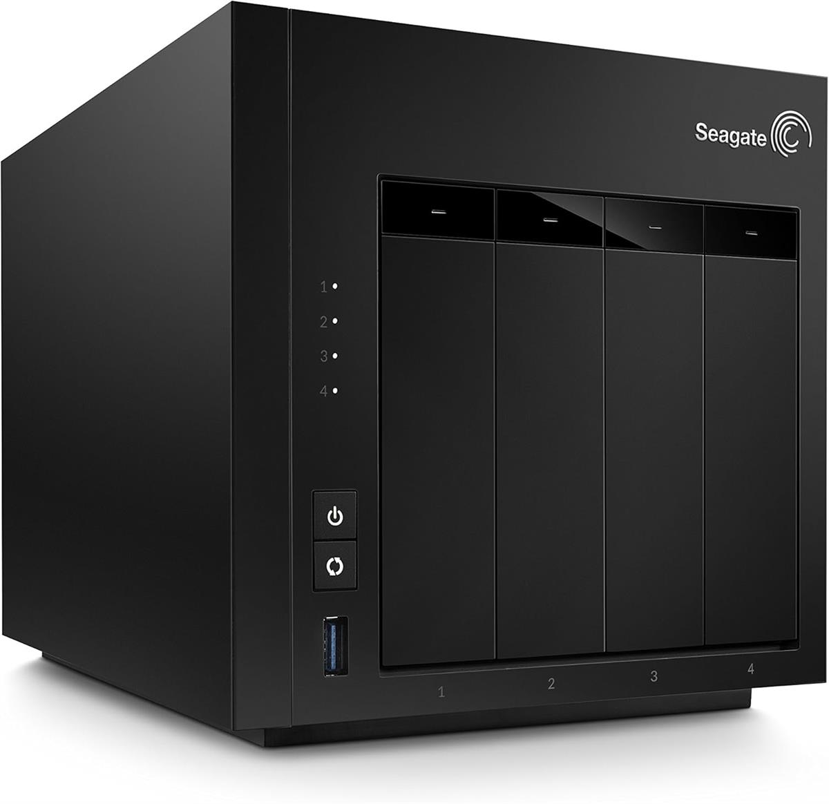 Seagate NAS 4-Bay Diskless Network Attached Storage Drive (STCU100 ...