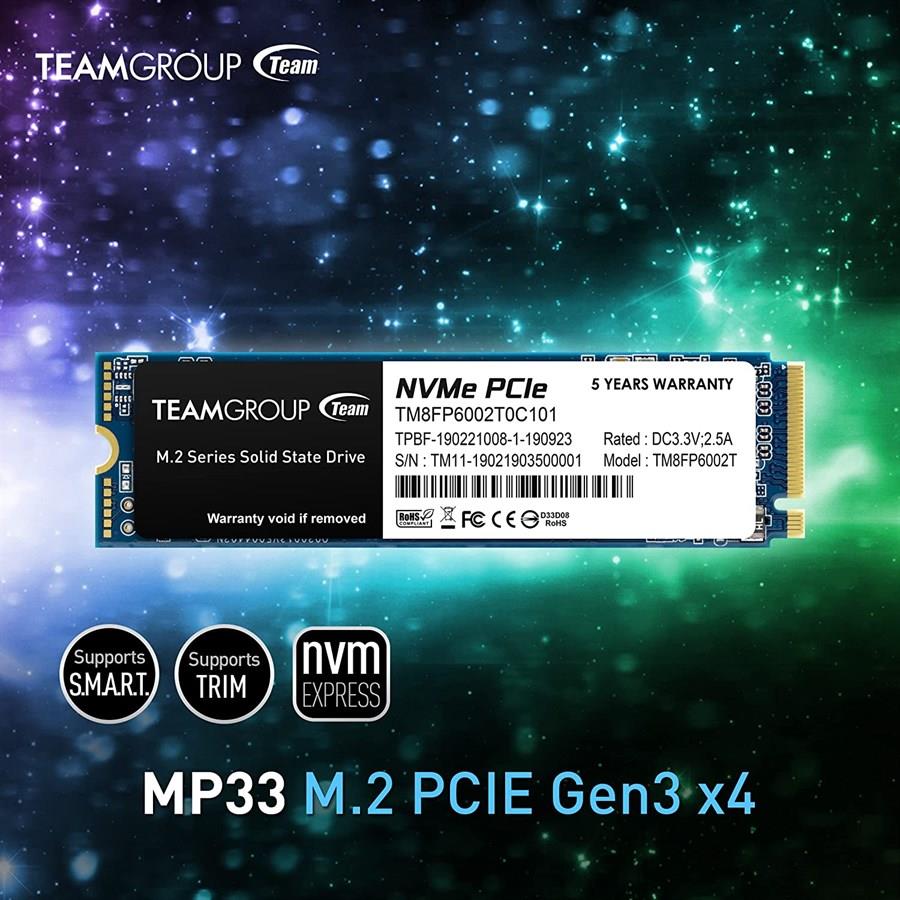 TeamGroup MP33 SSD 512GB M.2 PCIe Gen3x4 2280 NVMe in Pakistan for Rs ...
