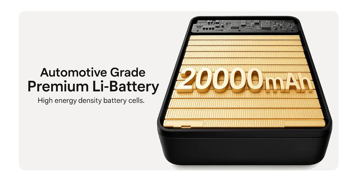 Audionic Magneto Pro Max Wireless Powerbank | 20000 mAh Power bank ...