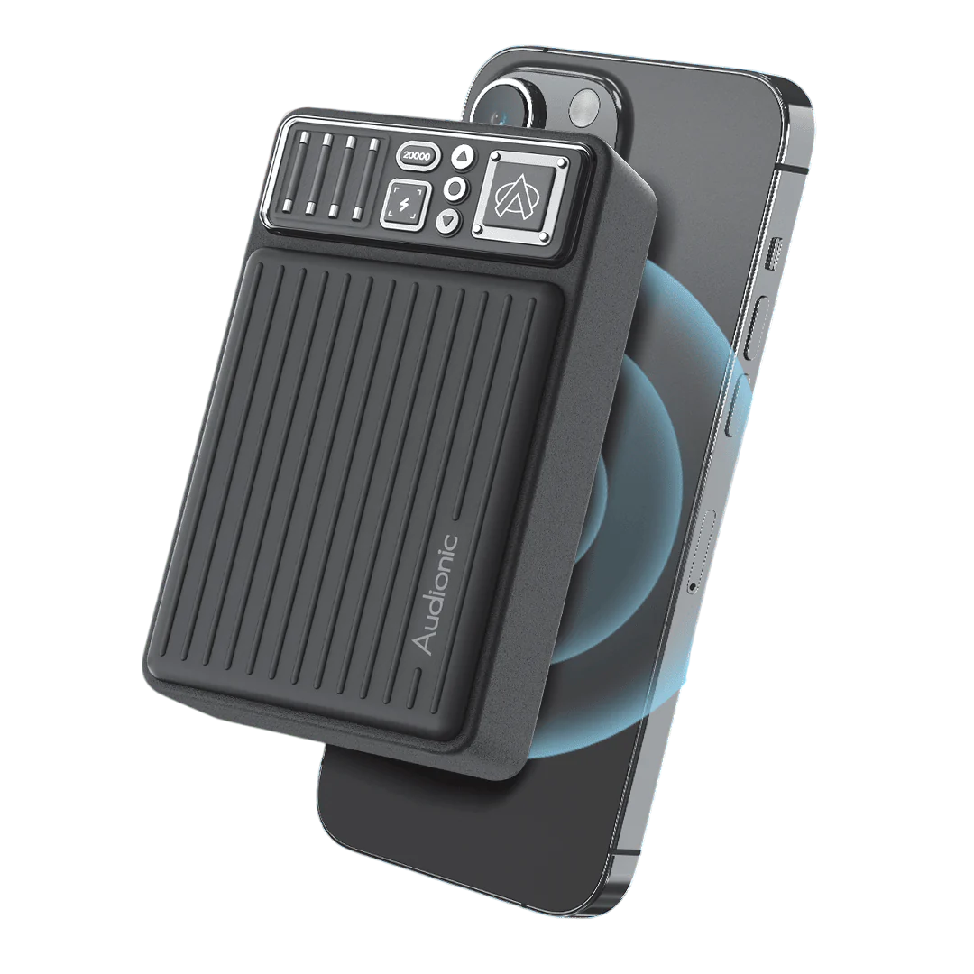 Audionic Magneto Pro Max Wireless Powerbank | 20000 mAh Power bank ...