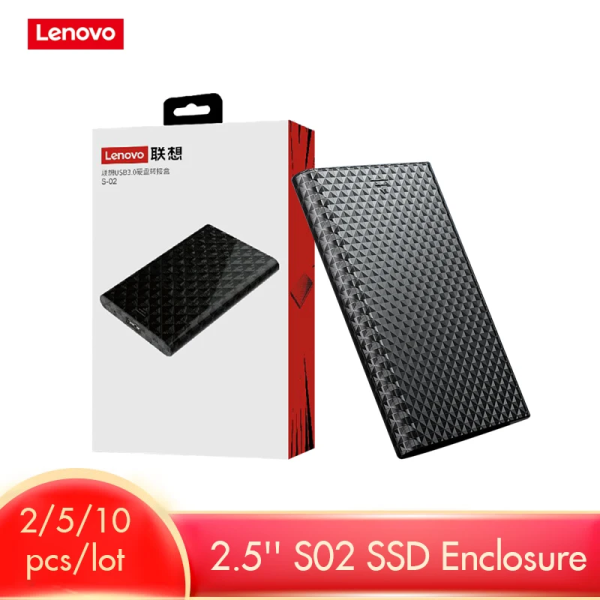 S02 Lenovo HDD Case 2.5 USB3.0 External Hard Drive Enclosure – USB3.0 ...