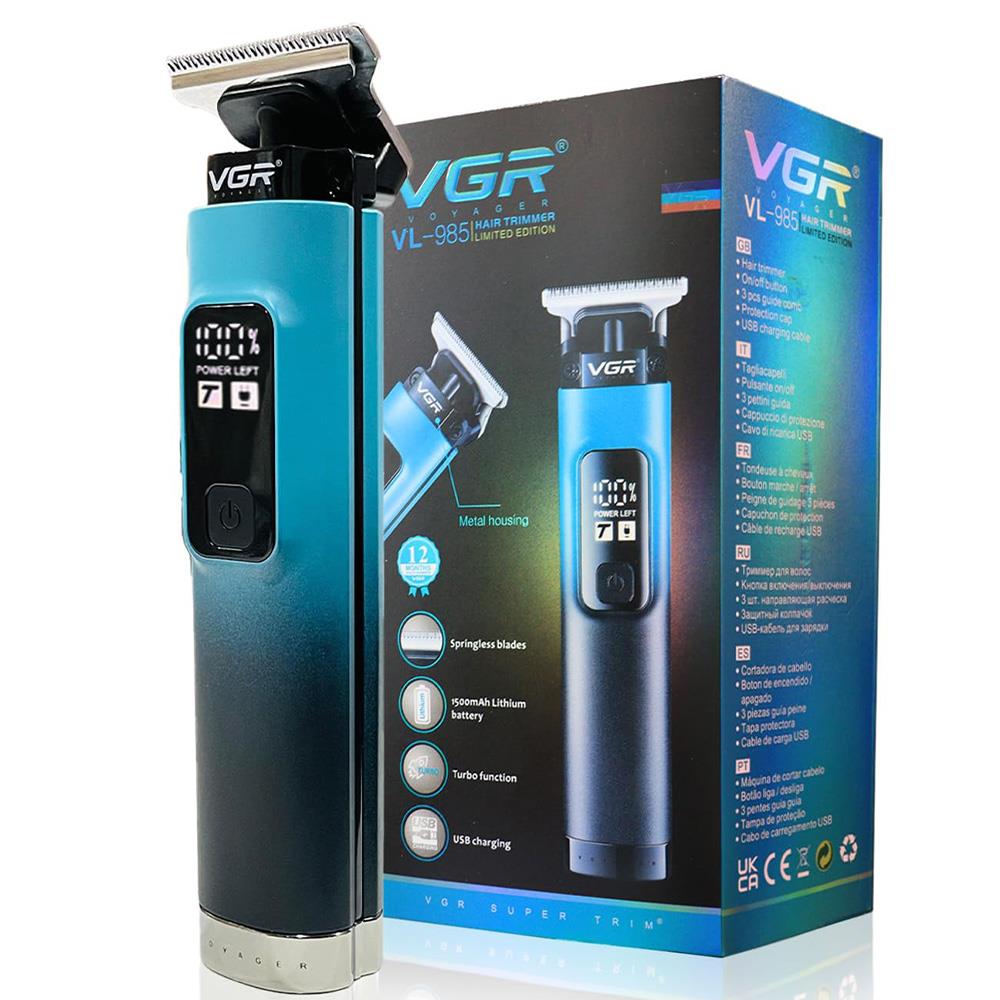 VGR VL-985 Limited Edition Professional Hair Clipper, Salon Trimmer ...