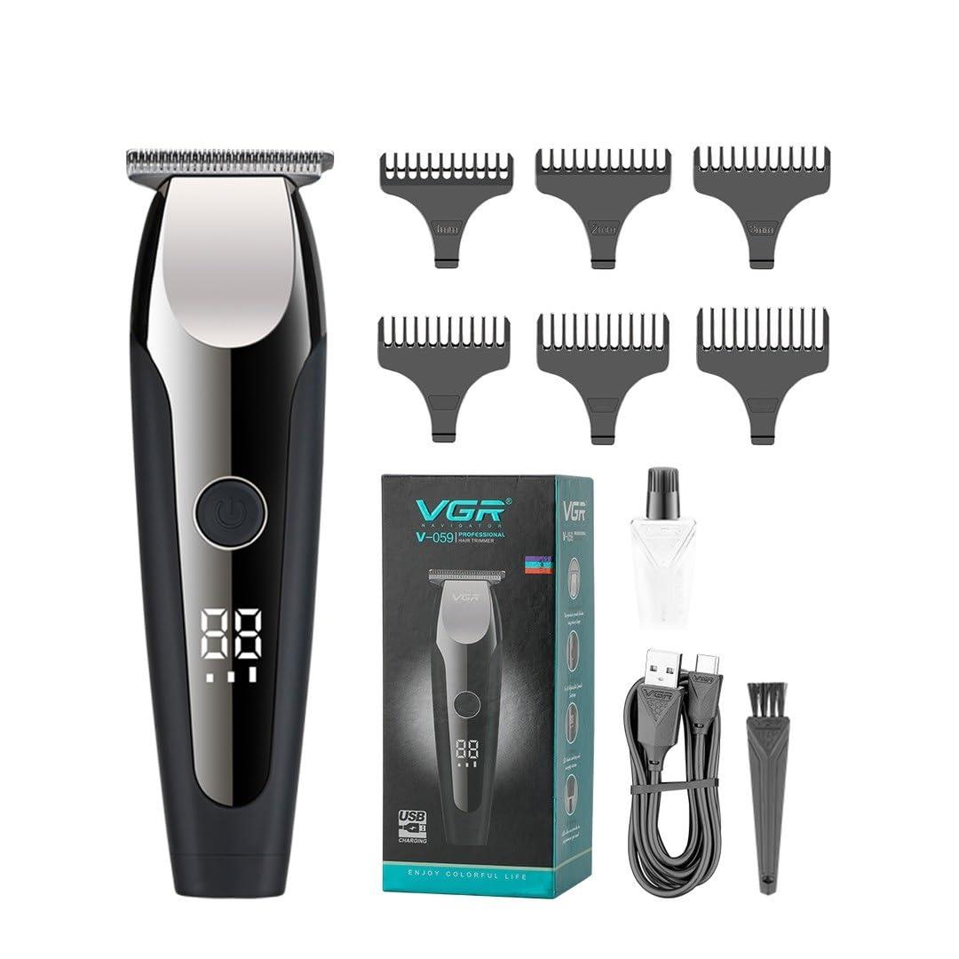VGR V-059 Professional Hair Trimmer Runtime: 150 min Trimmer for Men