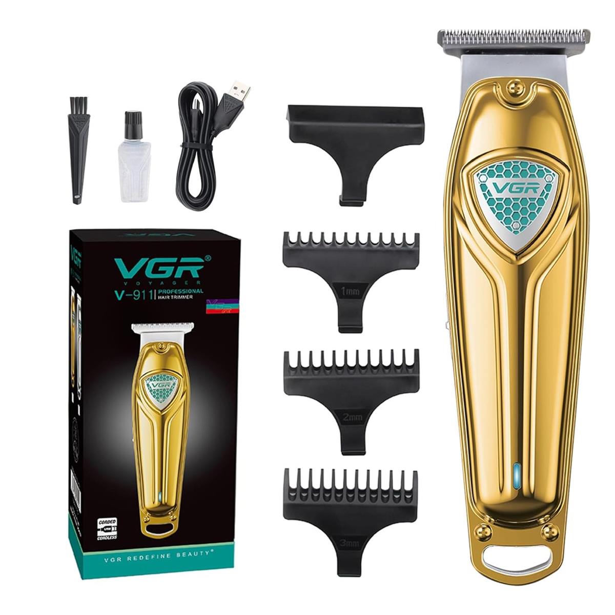 VGR V-911 Professional Hair Trimmer| Corded & Cordless| Runtime: 180 ...