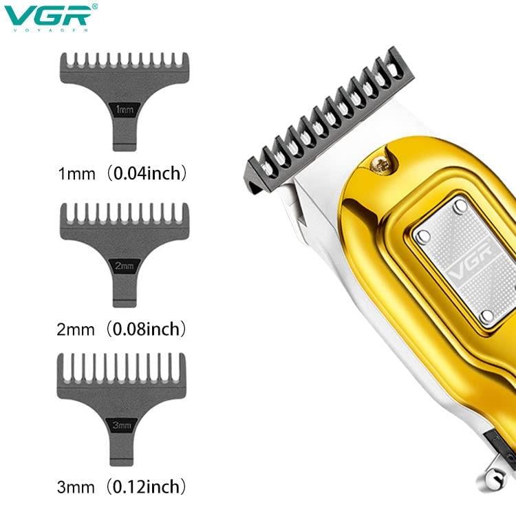VGR V-919 Professional Cord & Cordless Rechargeable T-Blade Hair Trimmer