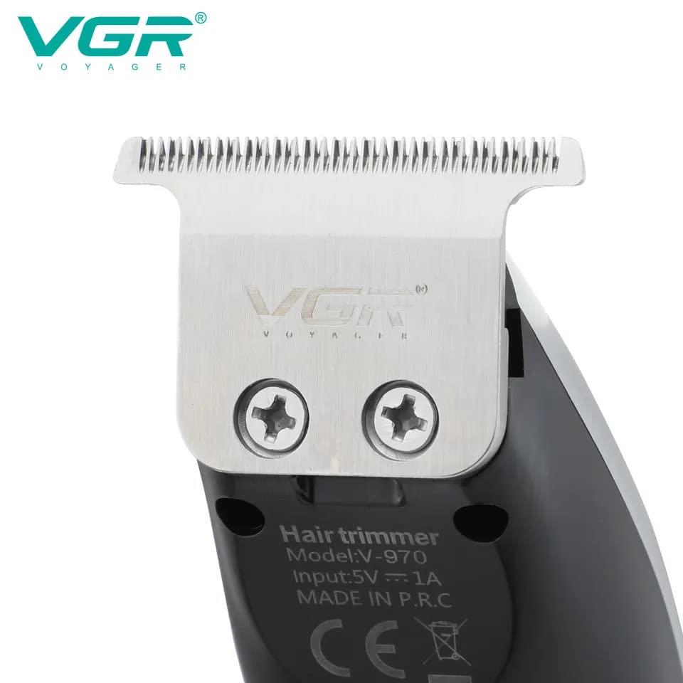 VGR V-970 Professional Hair Trimmer with 5 speed settings and Smart LED Display