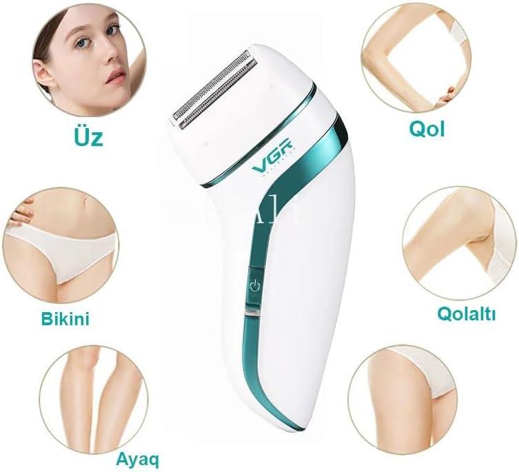 VGR V-731 3 in 1 Hair Removal Machine Cleansing Razor Electric Professional Epilator