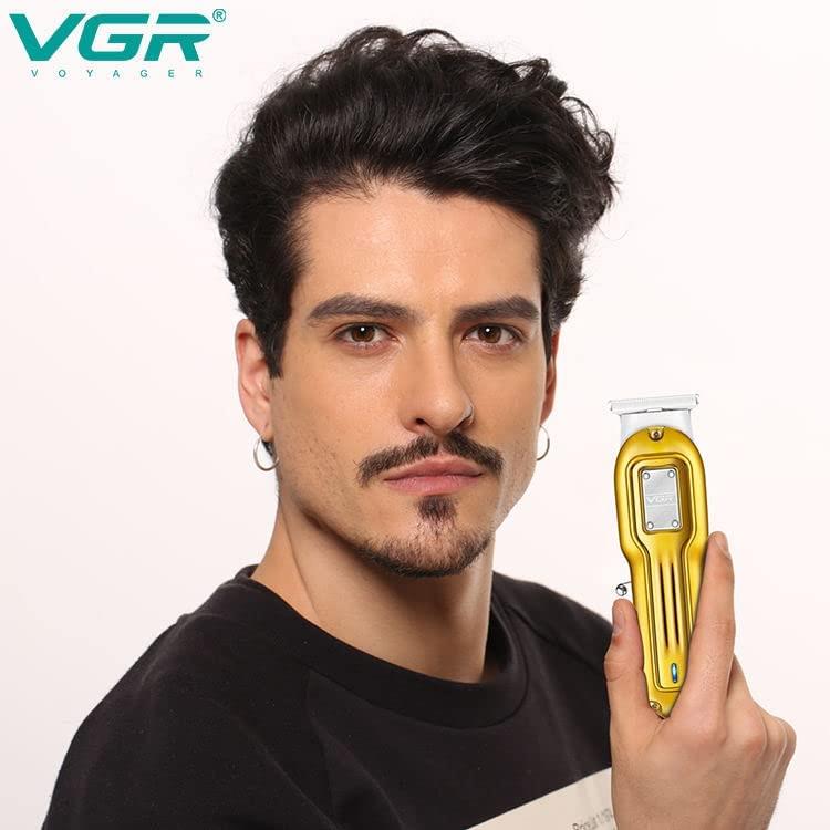VGR V-919 Professional Cord & Cordless Rechargeable T-Blade Hair Trimmer