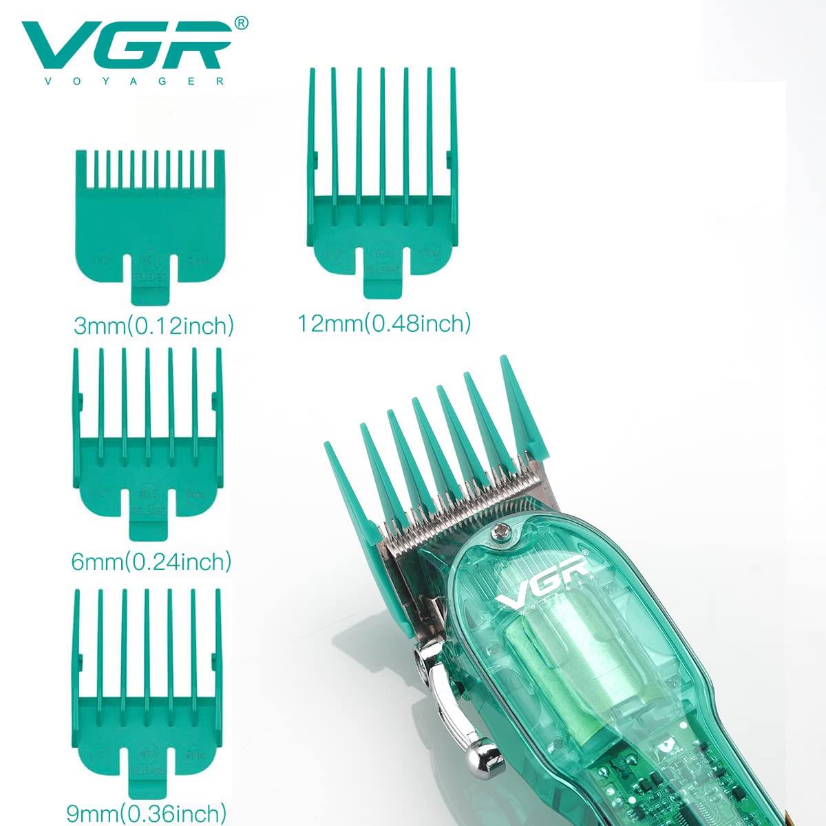 VGR V-660 Professional Rechargeable cordless Hair Clipper with Self ...