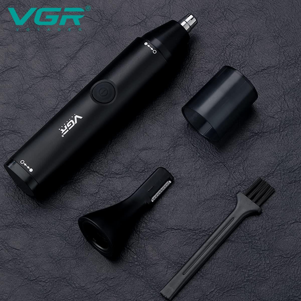 VGR V-613 Ear, Nose & Eyebrow Trimmer Professional USB Rechargeable ...