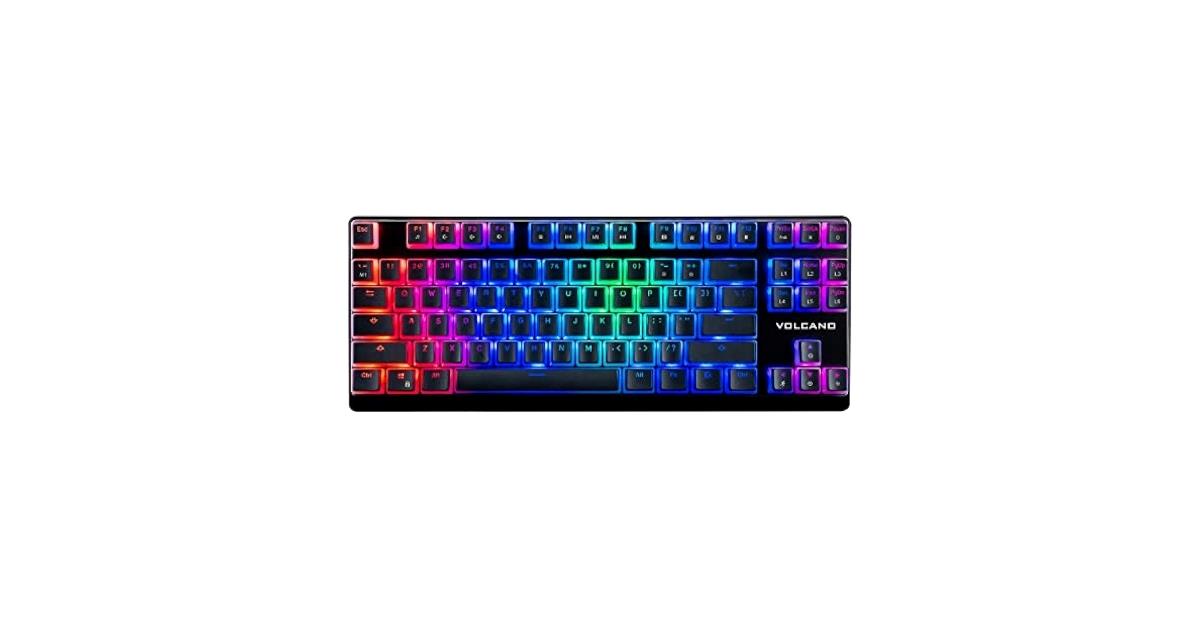 Modecom Volcano Lanparty RGB Mechanical Keyboard | Blue Switch ...