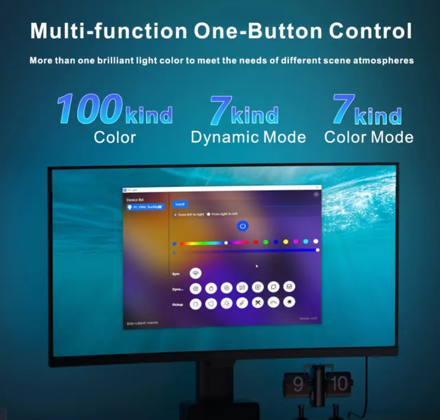 RGB SYNC LIGHT Ambilight Computer Atmosphere Screen Light ...