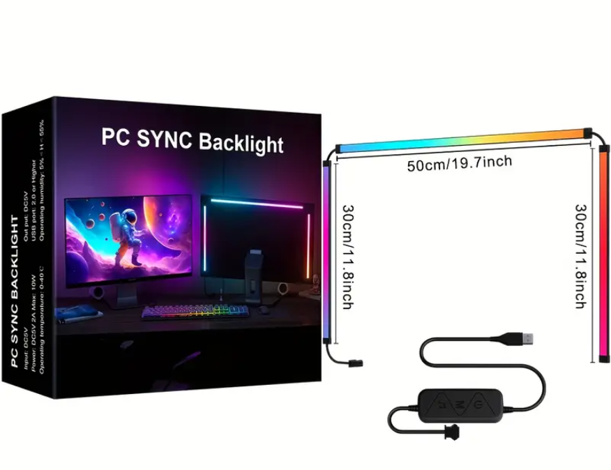 RGB SYNC LIGHT Ambilight Computer Atmosphere Screen Light ...