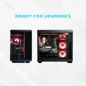 CrystalX CyberVision U600B-N Mid Tower Gaming Case Black in Pakistan ...