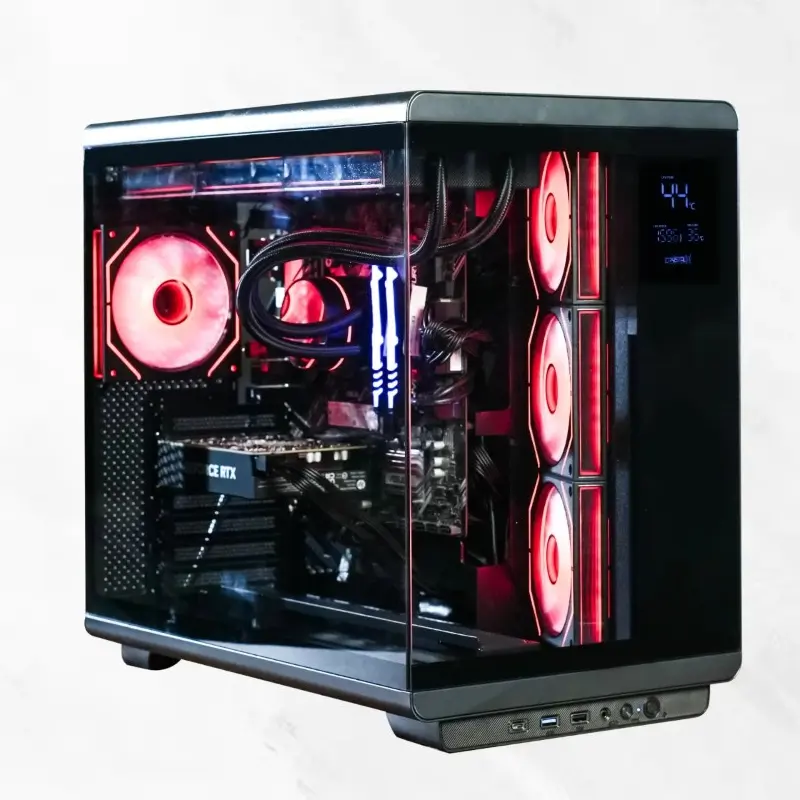 CrystalX CyberVision U600B-N Mid Tower Gaming Case Black in Pakistan ...