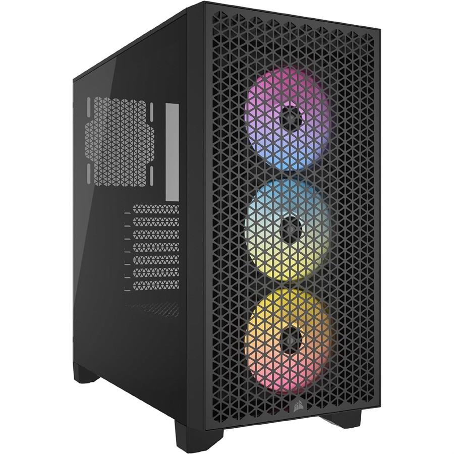 Corsair 3000D RGB AIRFLOW Mid-Tower PC Case - Black - CC-9011255-WW ...