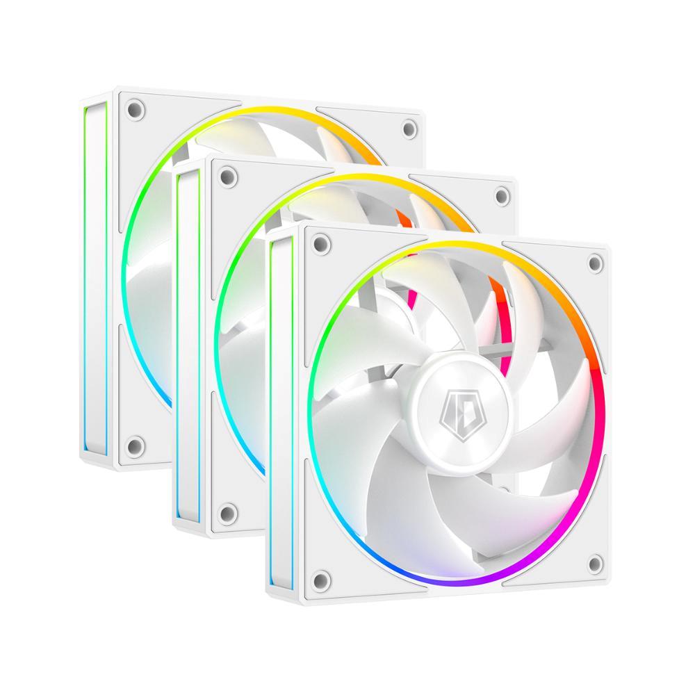 ID-COOLING AF-127-W-TRIO 120mm 3 Fans Pack ARGB White