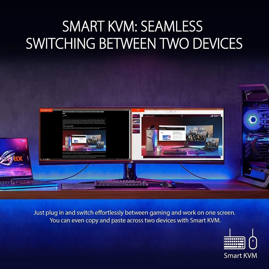 ASUS ROG Strix XG49WCR 49” Ultra-wide Gaming Monitor | 165Hz, HDR400 ...