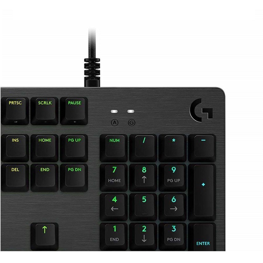 Logitech G512 Lightsync RGB Mechanical Gaming Keyboard - Carbon ...