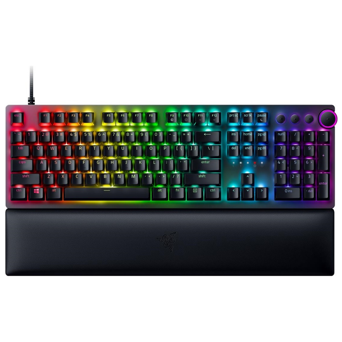 Razer Huntsman V2 Linear Full Size Red Switch Optical Gaming Keyboard ...