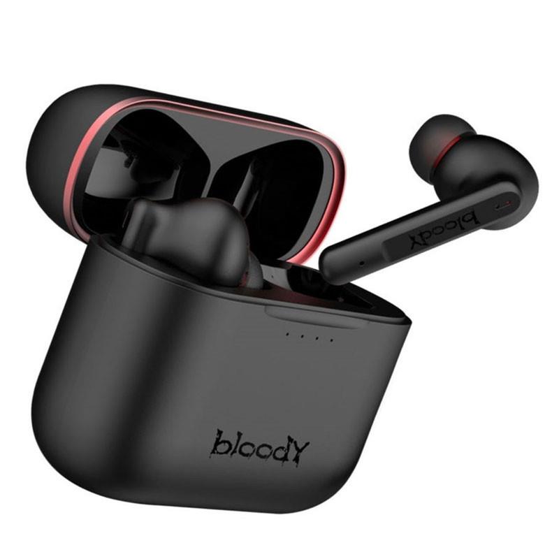 A4TECH BLOODY M90 (BLACK+RED) Wireless Gaming Earbuds in Pakistan for ...