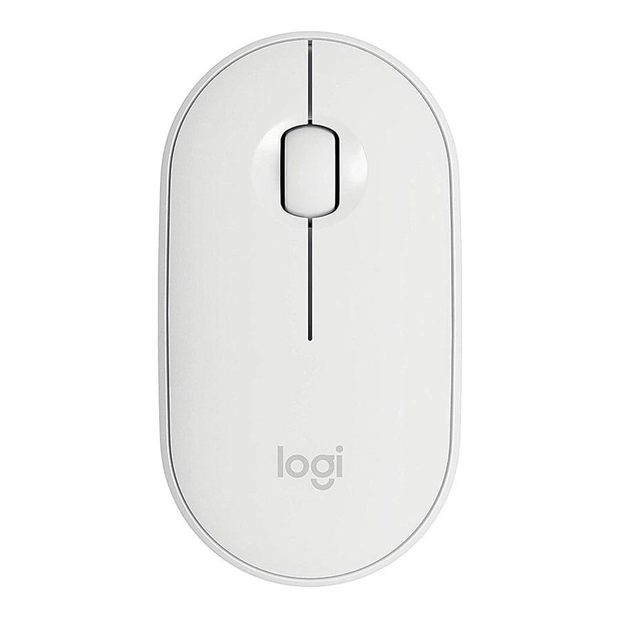 Logitech M350 Pebble Wireless Mouse - White