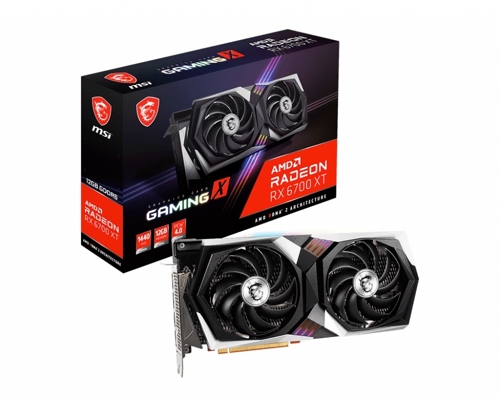 MSI Radeon RX 6700 XT Gaming X 12G