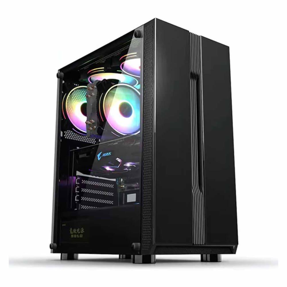 Sama 331GB RGB Mid-Tower ATX Gaming Case - Black. Price in Pakistan