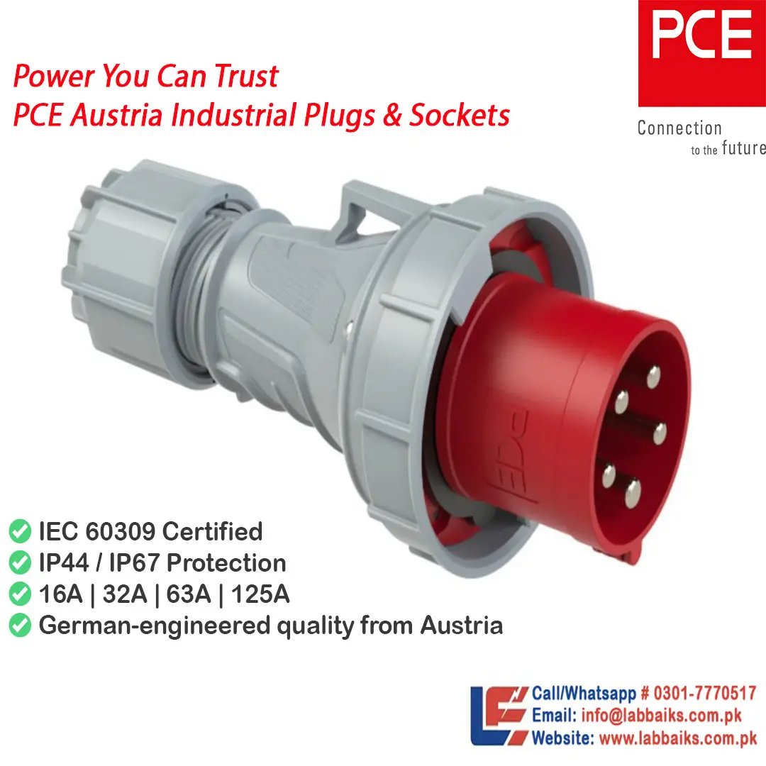 Industrial Plug 63A 5Pin in Pakistan | Electrical and Industrial Items