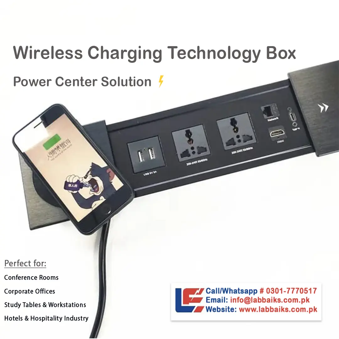 Wireless Charger Table Socket Technology Box in Pakistan | Electrical ...