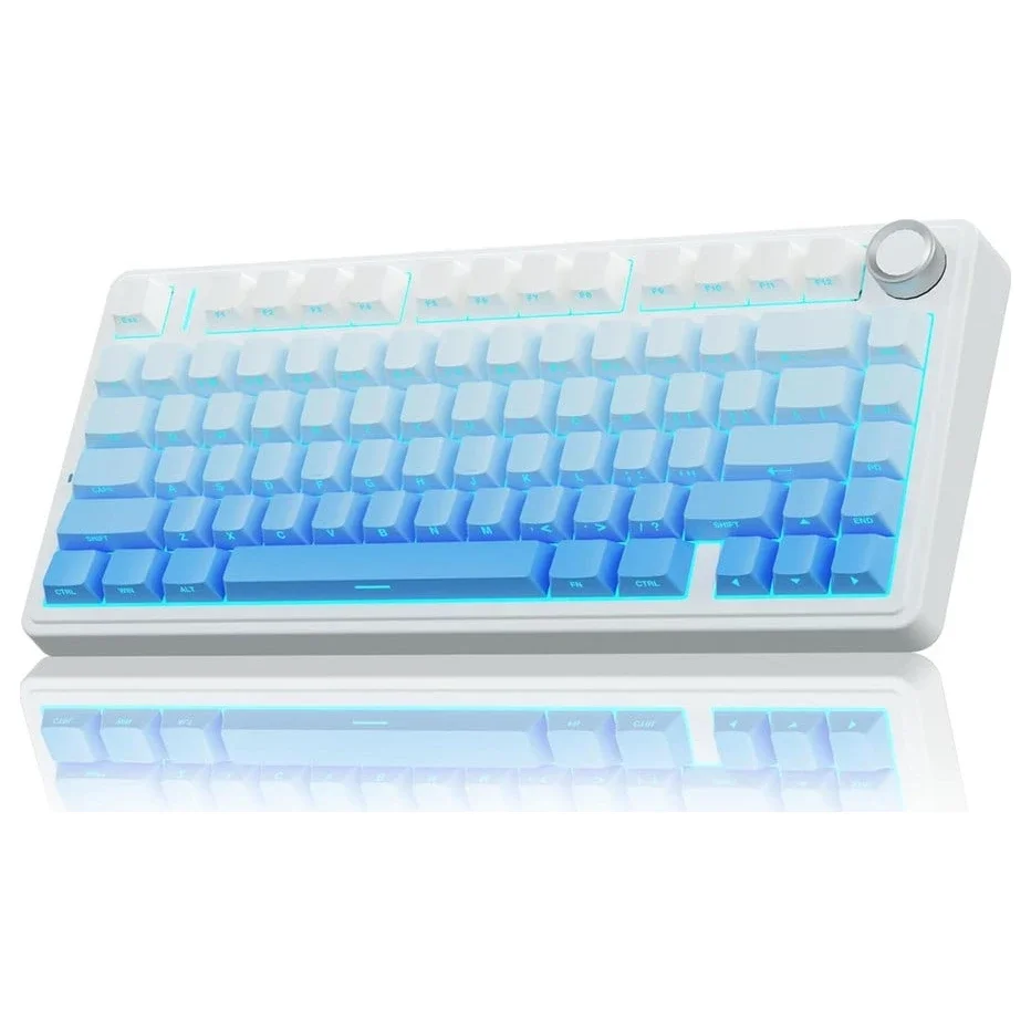 AULA F75 Pro Wireless Mechanical Keyboard, Tri-Mode, 75% 81-Key, Hot ...