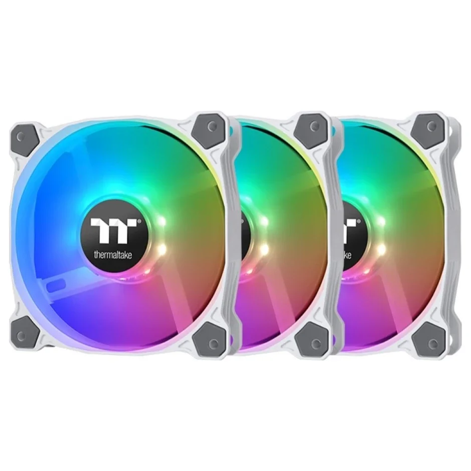 Thermaltake Pure 12 ARGB Sync Radiator Fan TT Premium Edition, 3-Fan ...