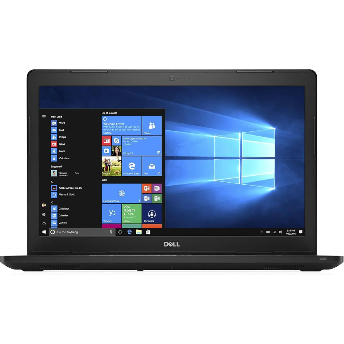 Dell Latitude 3580 Laptop, Intel Core I7-7500U, 8GB RAM, 250GB SSD, 15. ...