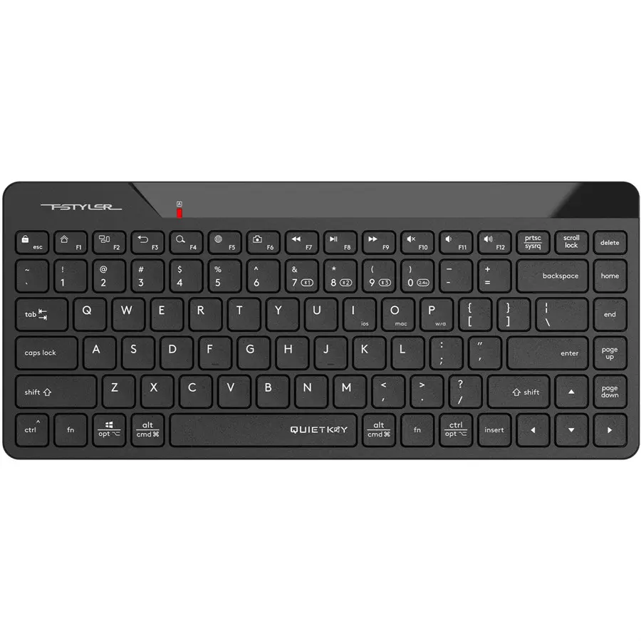 A4Tech FBK22 AS Keyboard, Bluetooth And 2.4G, Up To 4 Devices, Quiet ...